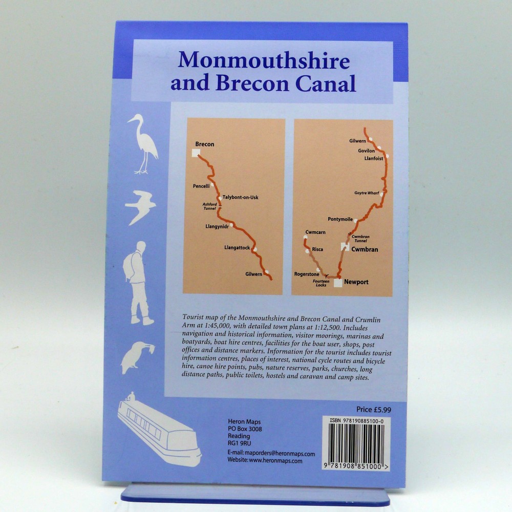 Monmouthshire and Brecon canal map :: Visit Crickhowell